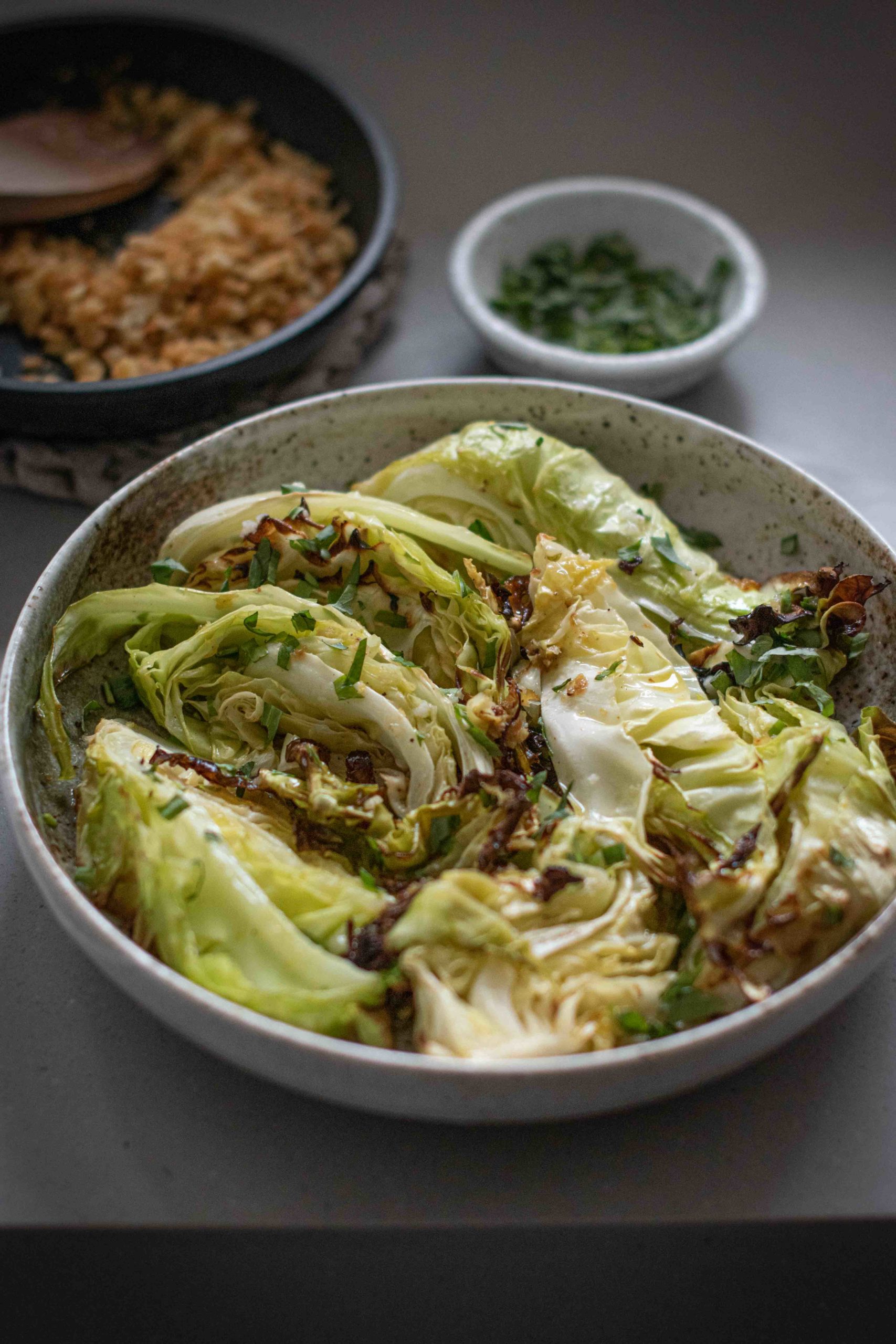 Simple comme une salade de chou pointu rôti ⋆ La cuisine c'est simple